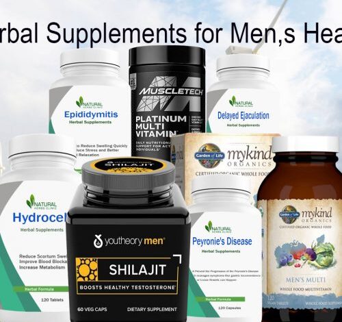 Best 7 Effective Herbal Supplements for Men's Health