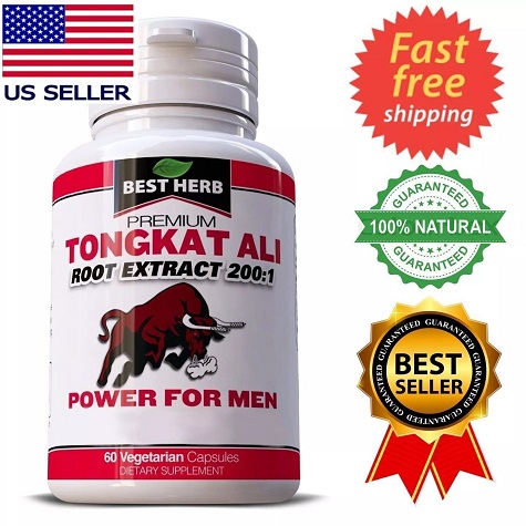 Best Herb Tongkat Ali Root Extract 200:1 Dietary Supplement