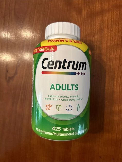 Centrum Adults Multivitamin – 425 Tablets – High Level Vitamin C & Zinc ...