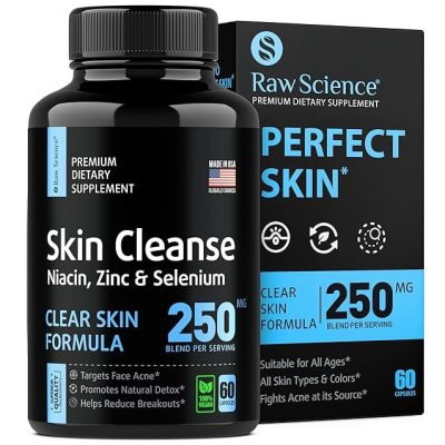 Anti-Acne Supplements for Men, Women and Teens Clear Skin