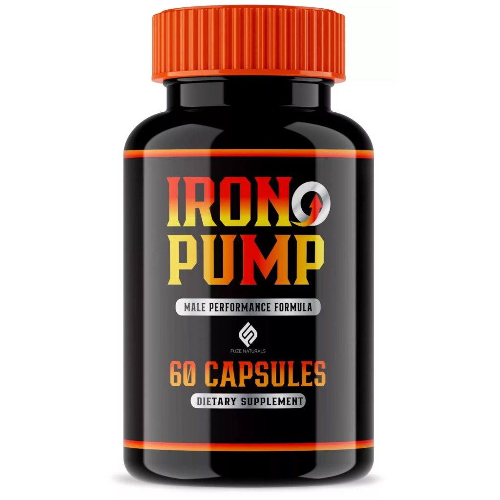 Iron Pump Pills For Men, Iron Pumper Blood Flow Boost Supplement